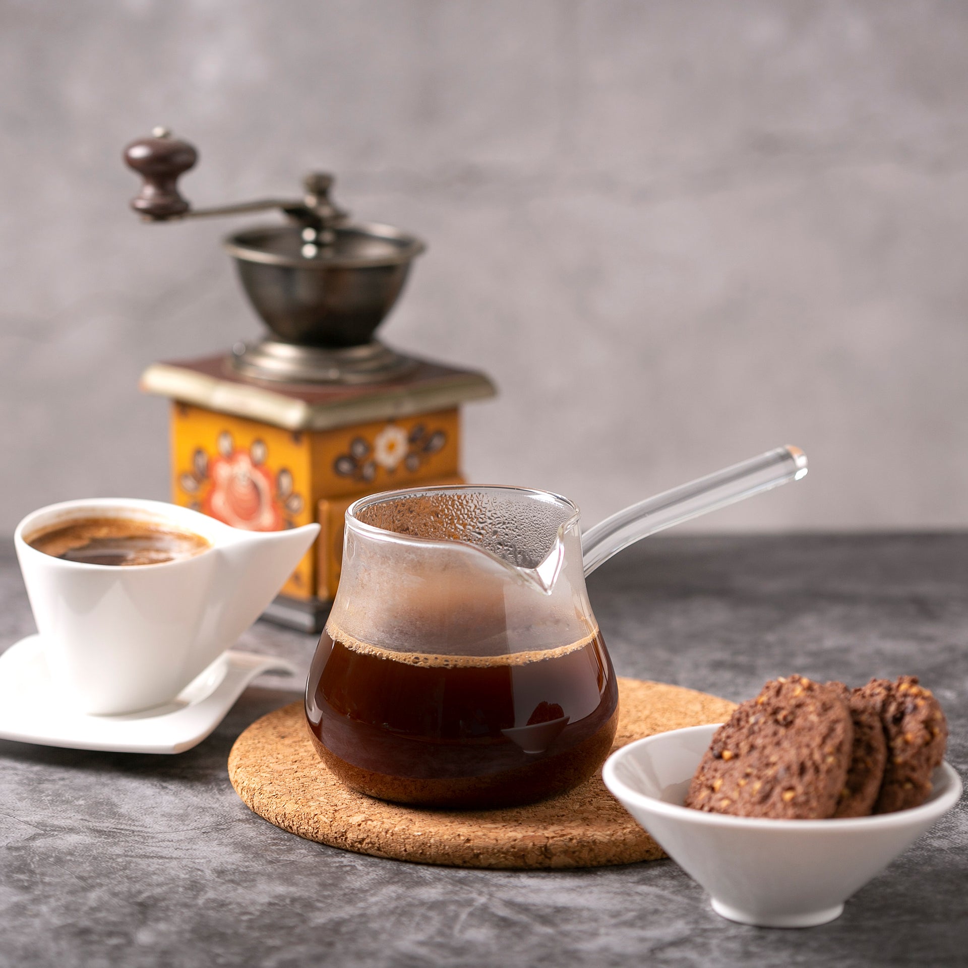 home classic glass coffee pot borosilicate glass