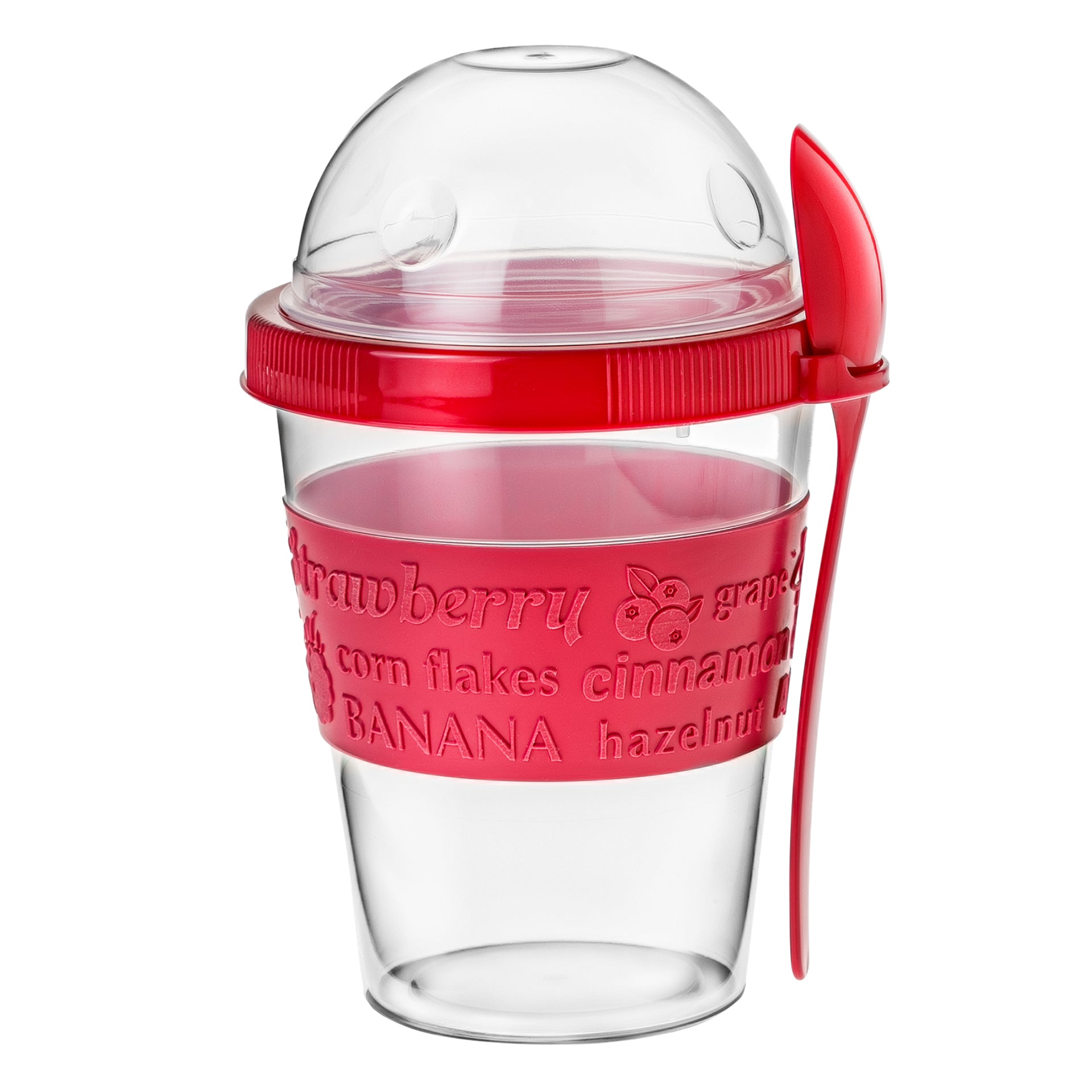 home take go yogurt cups colorful set of 4